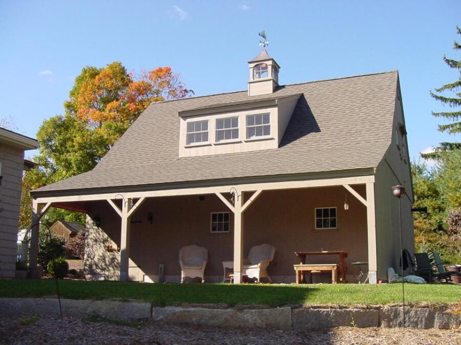 One Story Country Barn 24' dup - Country Carpenters